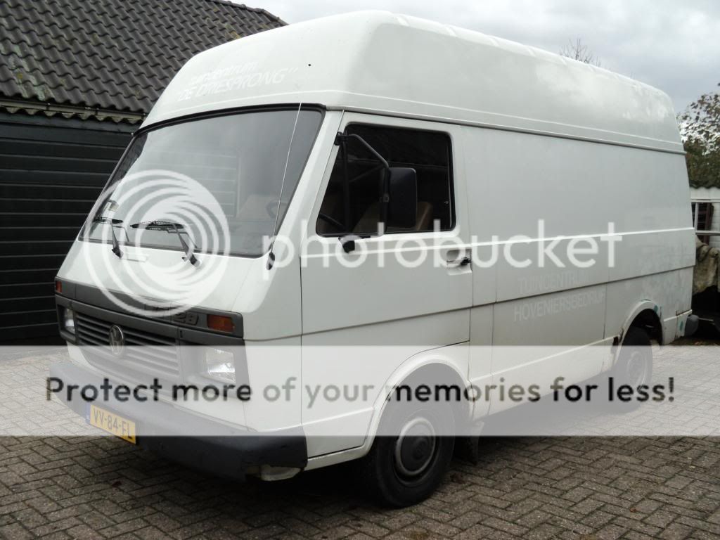 LT28 `93. Van bedrijfsbus naar Gesloten Camper - Volkswagen LT club