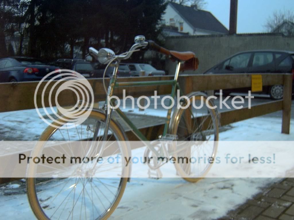 1954 NSU Touring Frame buildet up | Rat Rod Bikes Bicycle Forum