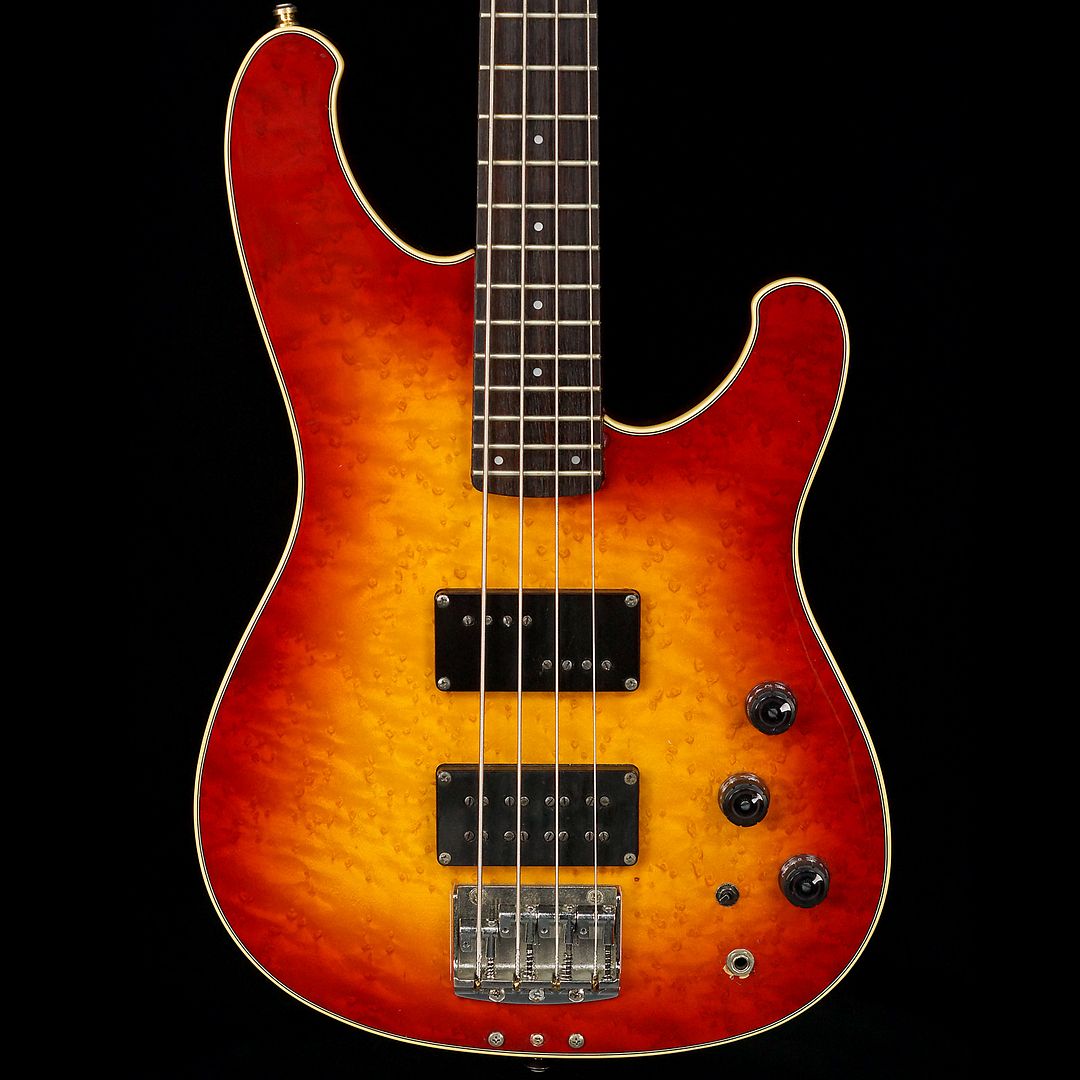 RARE VINTAGE 1983 IBANEZ ROADSTAR II BASS RB924 RB924CS BIRDSEYE MAPLE ...